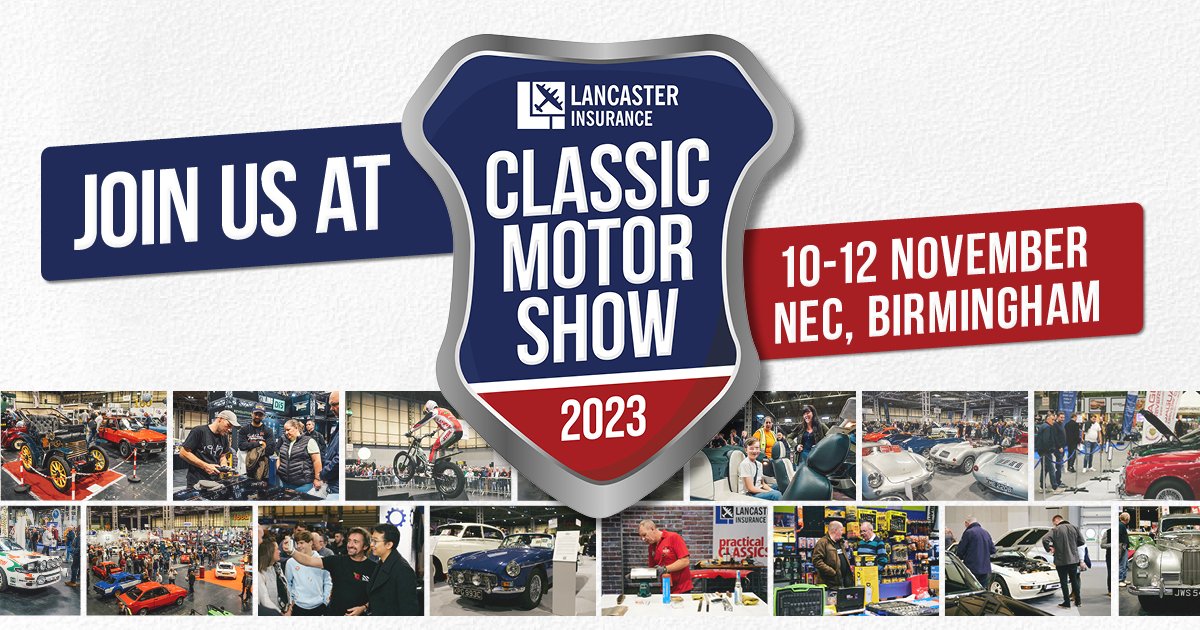 THE CLASSIC MOTOR SHOW 10 12 November 2023 NEC Birmingham The THE CLASSIC MOTOR SHOW 10 12 November 2023 NEC Birmingham The